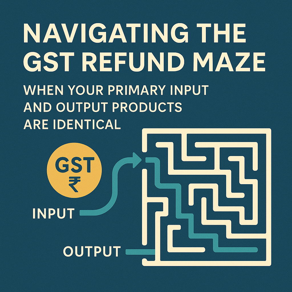 GST Refund Maze: Identical Input-Output Products & Inverted Duty ...